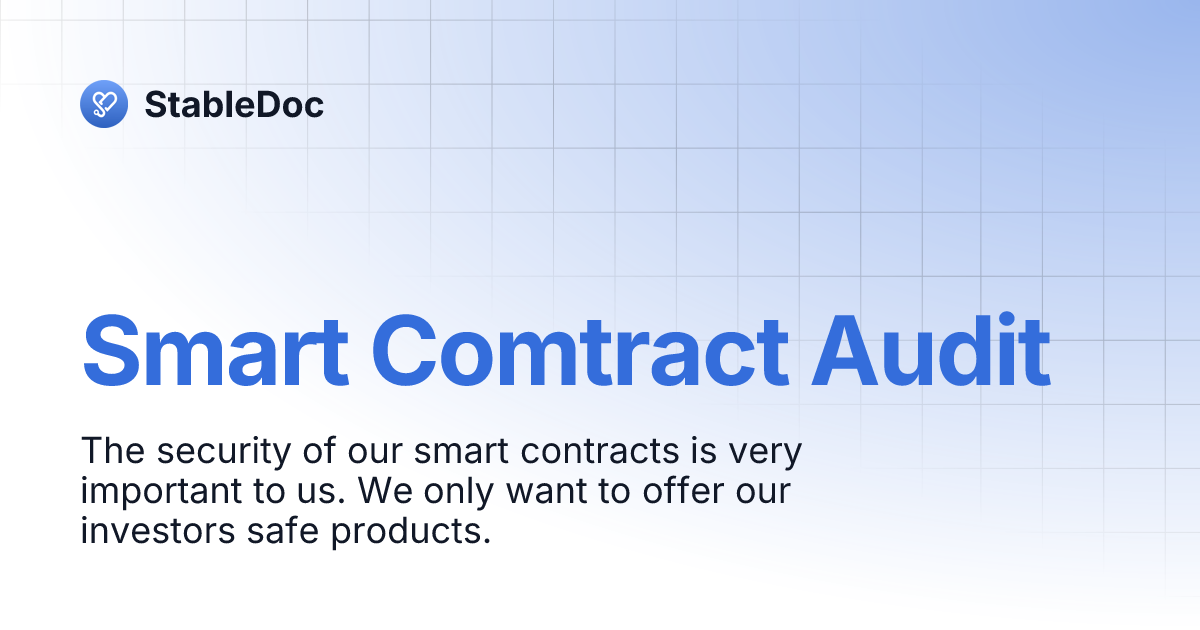 Smart Comtract Audit | StableDoc